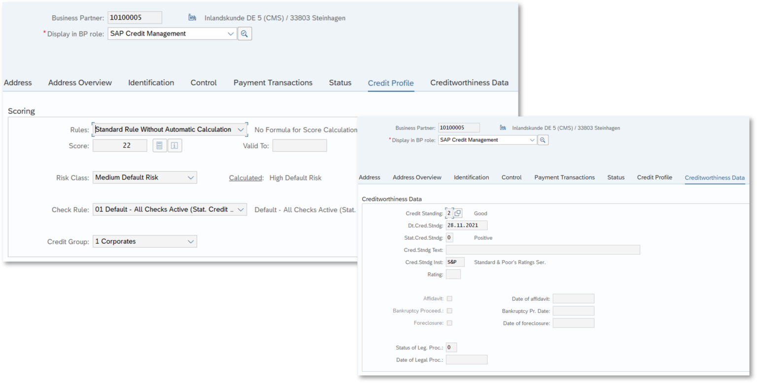 SAP Credit Management in SAP S/4HANA