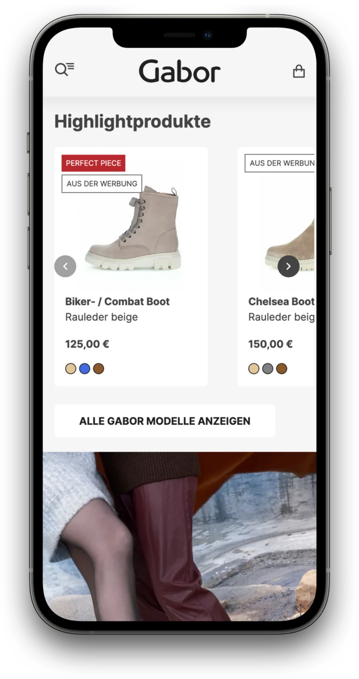 Gabor Case Study – valantic