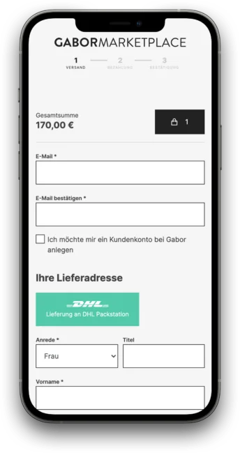 Gabor Case Study – valantic