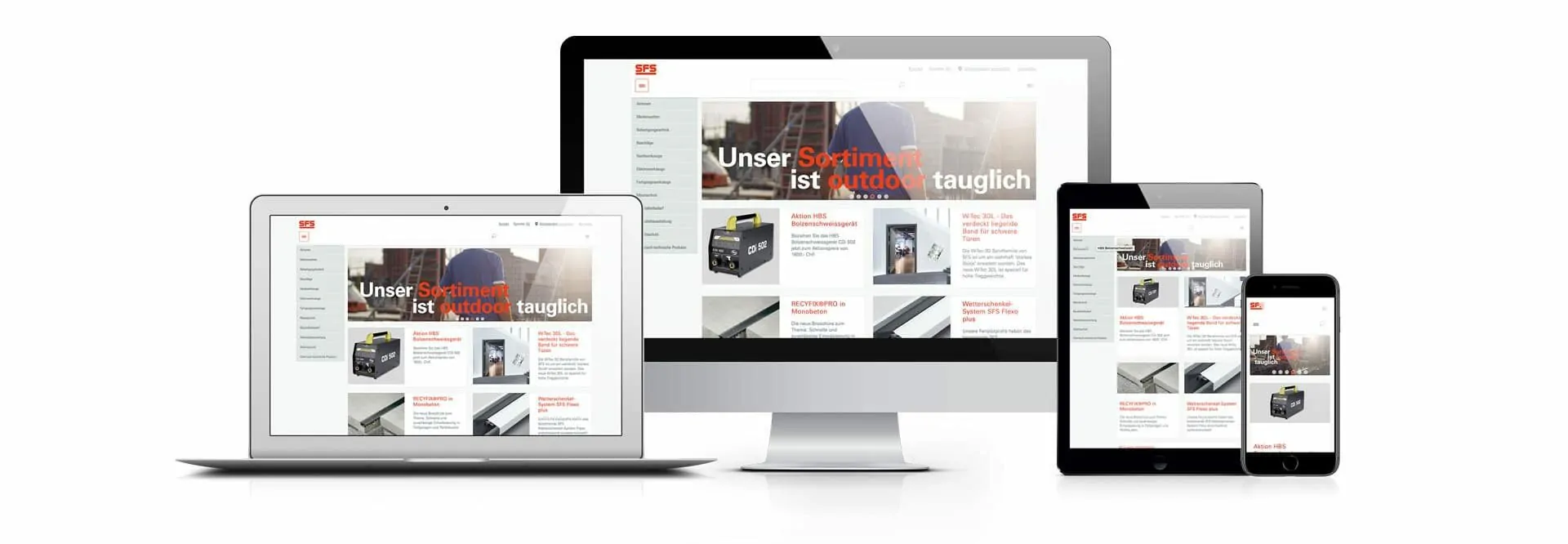 New Onlineshop for SFS with SAP Hybris