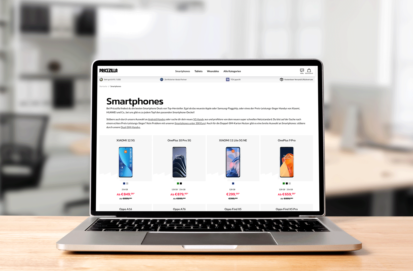 mobilezone - E-Commerce Systemlandschaft